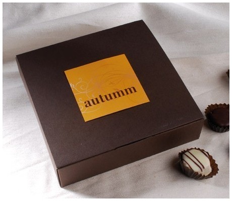 Cardboard box for chocolates