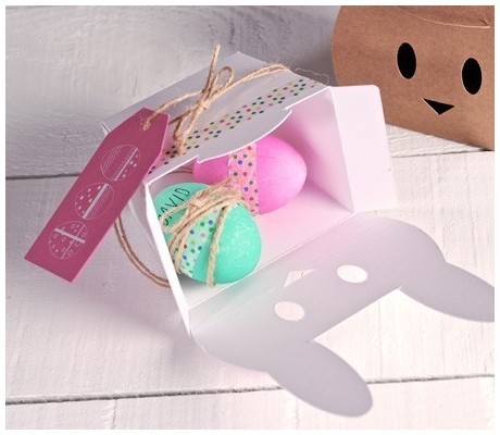 Box for decorated Easter eggs