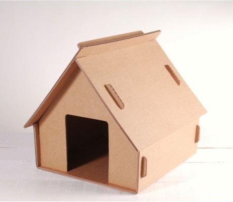 Cardboard house for Children or Cats - Cardboard Toys