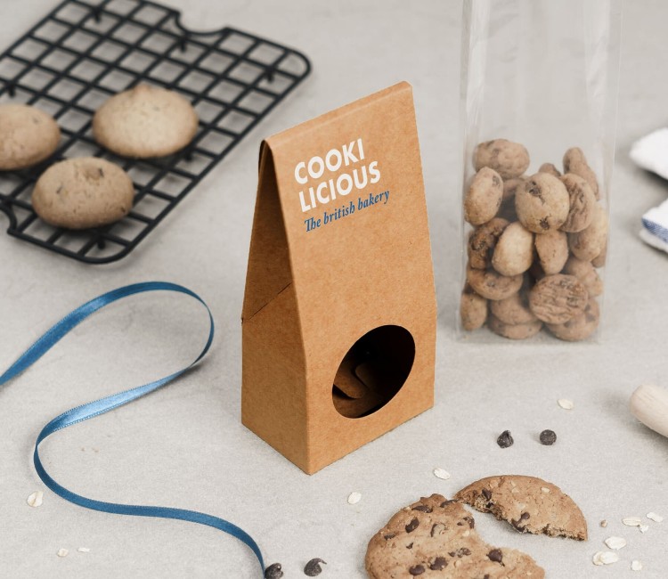Cardboard of cookie boxes of all sizes