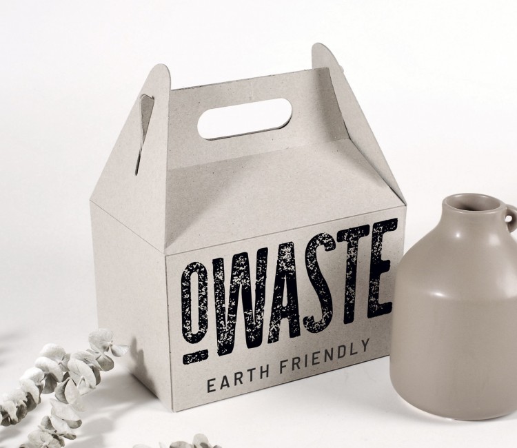 Personalised sustainable rigid cardboard boxes